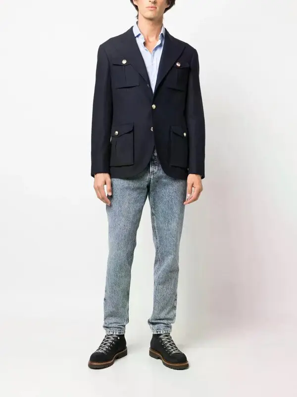 Brunello Cucinelli Mid-rise Straight-leg Jeans