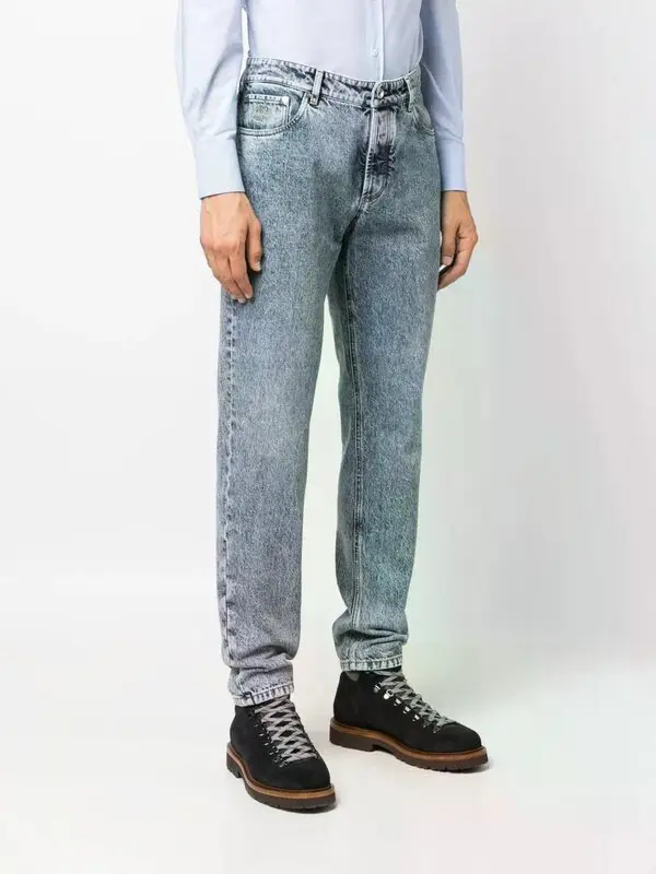 Brunello Cucinelli Mid-rise Straight-leg Jeans