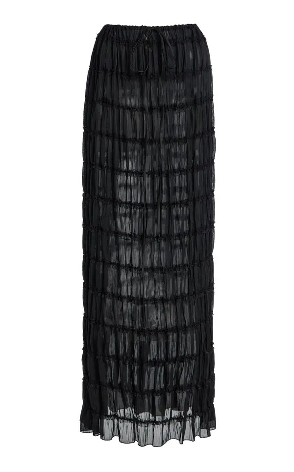 Arcina Ori Juliette Maxi Skirt - Black