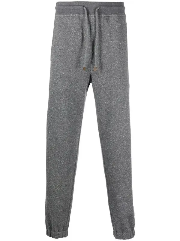 Brunello Cucinelli Mélange Track Trousers