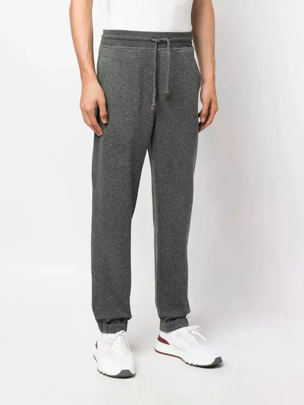 Brunello Cucinelli Mélange Track Trousers