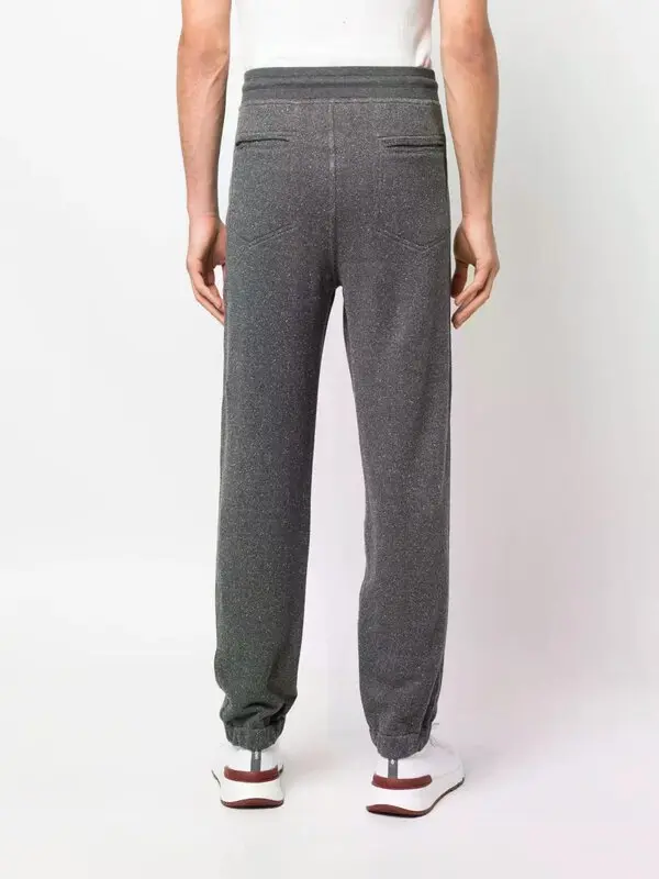 Brunello Cucinelli Mélange Track Trousers