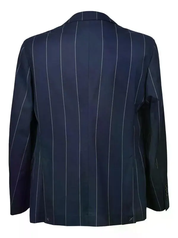 Brunello Cucinelli Pinstriped Buttoned Blazer