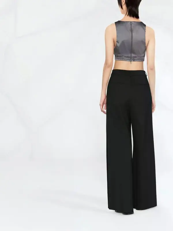 Brunello Cucinelli Quilted Cropped Top