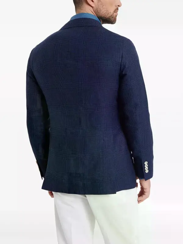 Brunello Cucinelli Single-breasted Linen Blazer