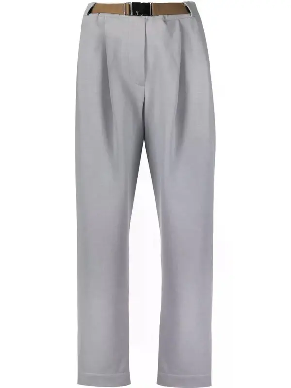 Brunello Cucinelli Belted Straight-leg Trousers