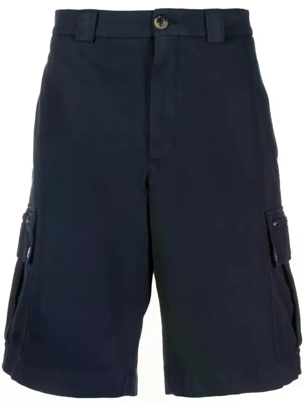 Brunello Cucinelli Straight-leg Cotton Bermuda Shorts