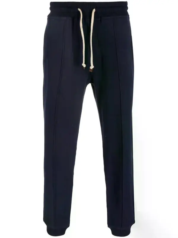 Brunello Cucinelli Drawstring Cotton Track Pants