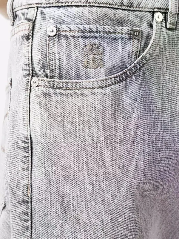 Brunello Cucinelli Stonewashed Straight-leg Jeans
