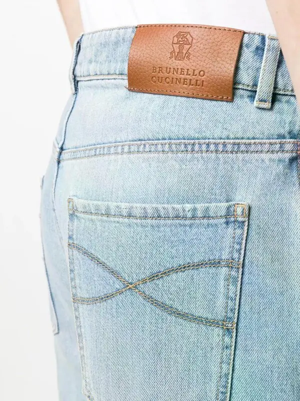 Brunello Cucinelli Straight-leg Denim Jeans