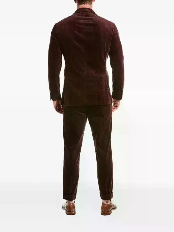 Brunello Cucinelli Corduroy Double-breasted Suit