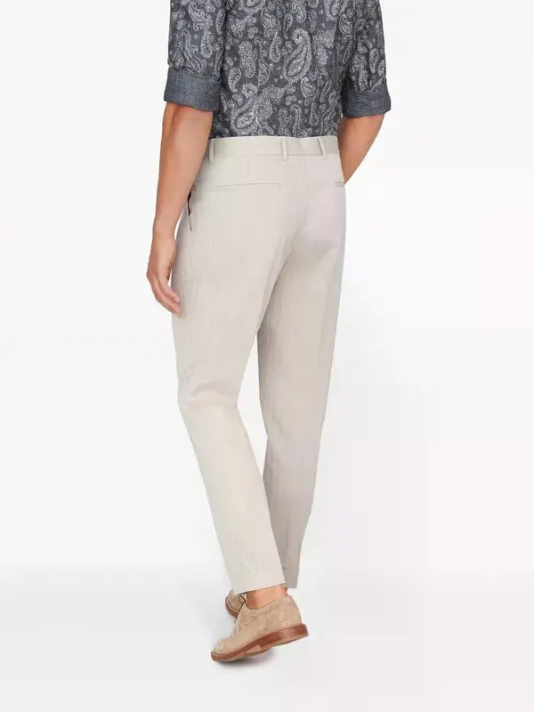 Brunello Cucinelli Striped Tailored Trousers