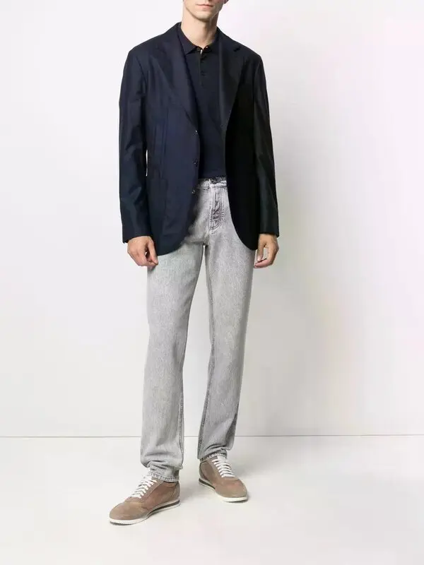 Brunello Cucinelli Slim-fit Stonewashed Trousers
