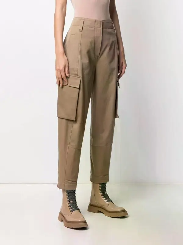 Brunello Cucinelli Cropped Cargo Trousers