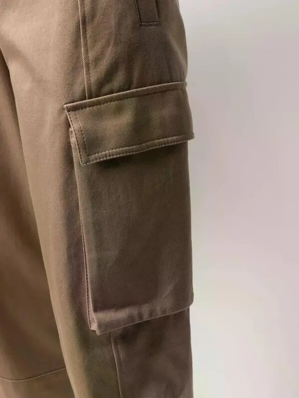 Brunello Cucinelli Cropped Cargo Trousers