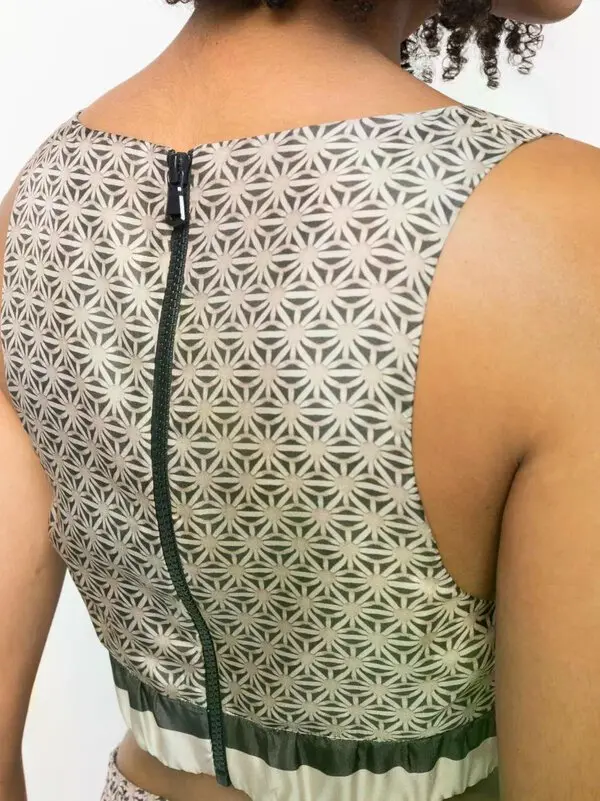 Brunello Cucinelli V-neck Cropped Top