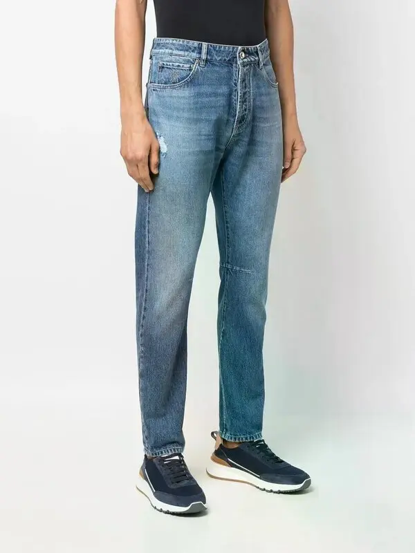 Brunello Cucinelli Mid-rise Straight-leg Jeans