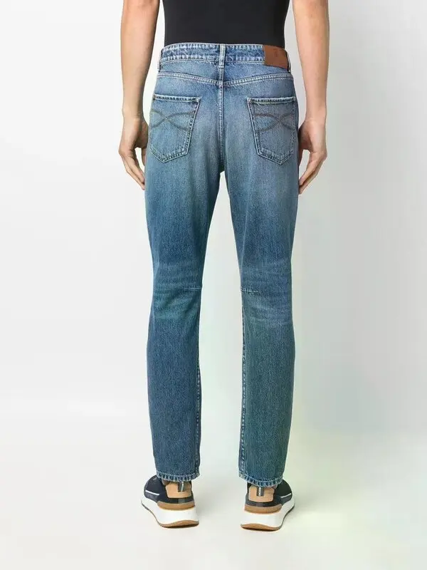 Brunello Cucinelli Mid-rise Straight-leg Jeans