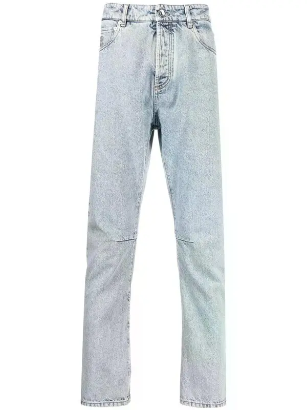 Brunello Cucinelli Stonewashed Straight-leg Jeans