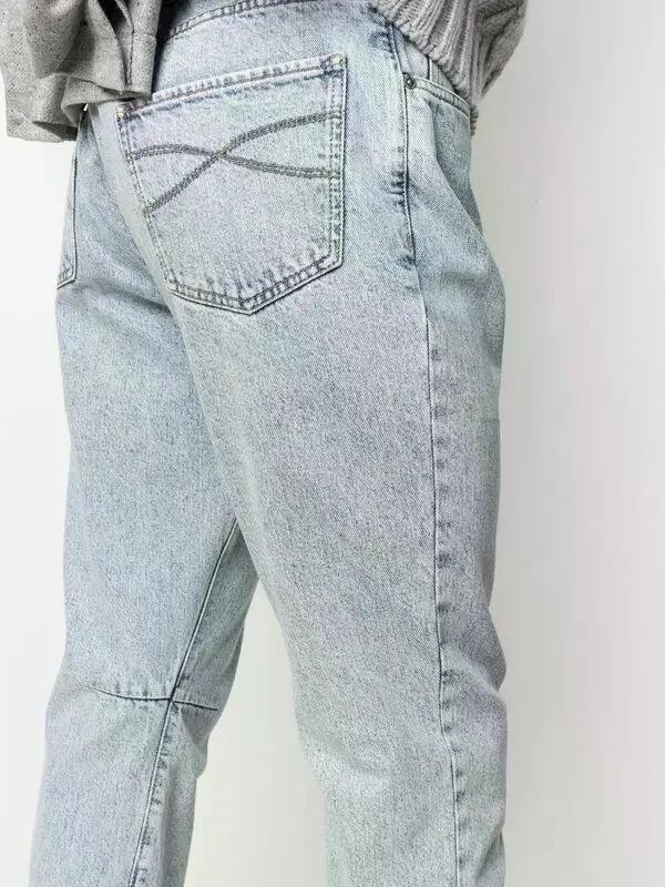 Brunello Cucinelli Stonewashed Straight-leg Jeans