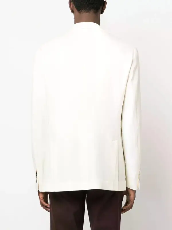 Brunello Cucinelli Single-breasted Wool-blend Blazer