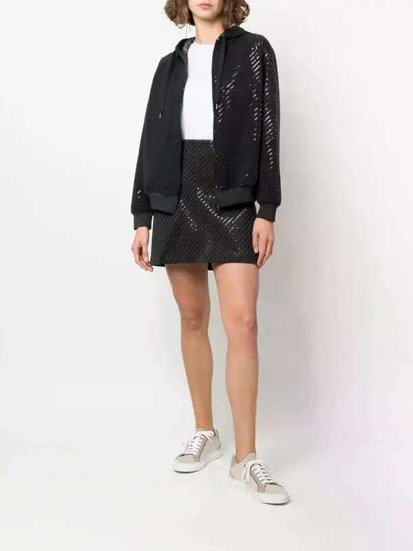 Brunello Cucinelli Sequin-embellished Mini Skirt