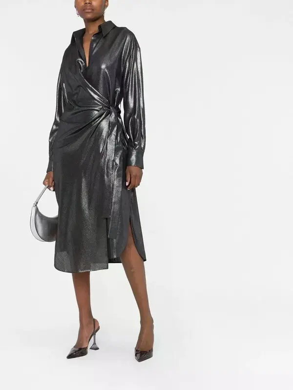 Brunello Cucinelli Wrap Dress