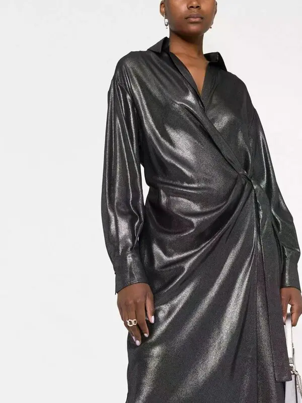 Brunello Cucinelli Wrap Dress