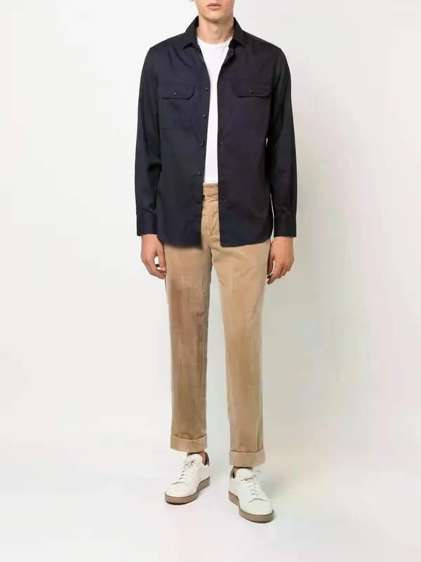 Brunello Cucinelli Cropped Corduroy Trousers