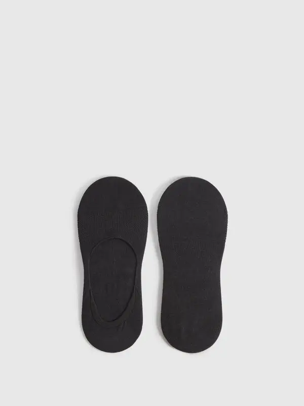 REISS Axis Trainer Socks - Black