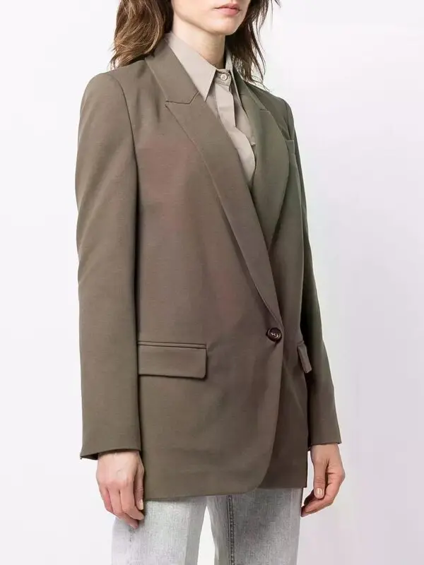Brunello Cucinelli Tailored-cut Single-breasted Blazer