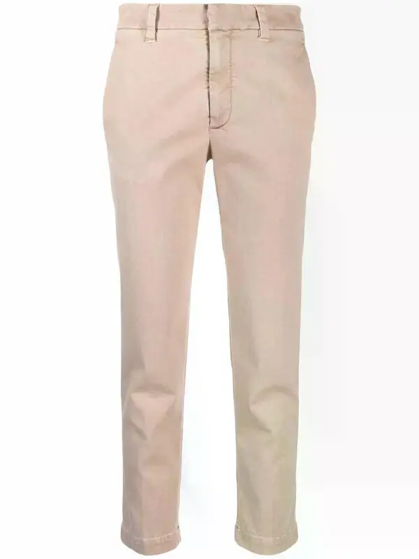 Brunello Cucinelli Cropped Cotton Chino Trousers