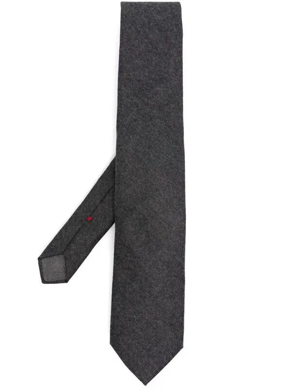 Brunello Cucinelli Virgin Wool Tie - Grey