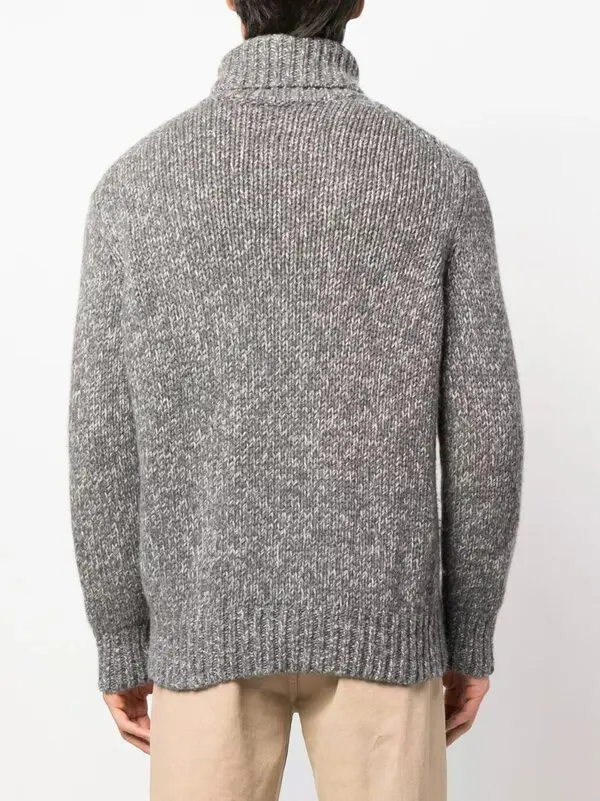 Brunello Cucinelli Cable-knit Roll-neck Sweater