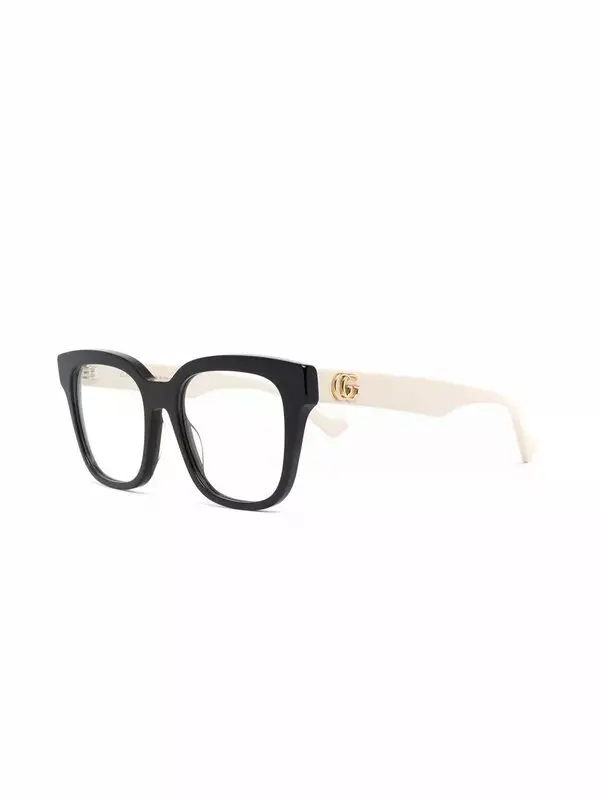 Gucci Square-frame Clear Glasses