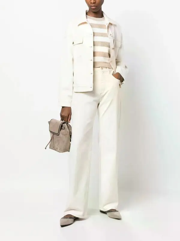 Brunello Cucinelli Striped Knitted Vest