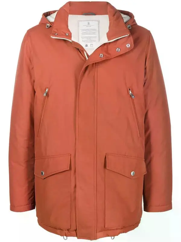 Brunello Cucinelli Detachable-hood Padded Coat