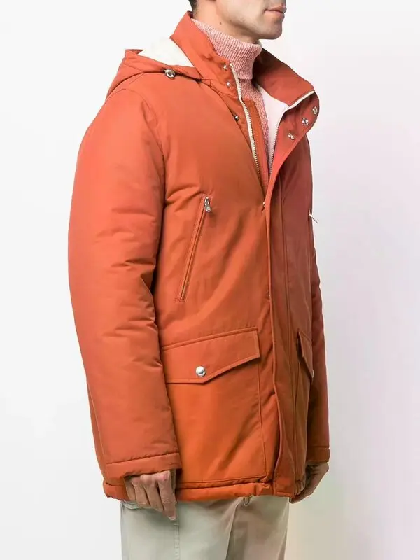 Brunello Cucinelli Detachable-hood Padded Coat