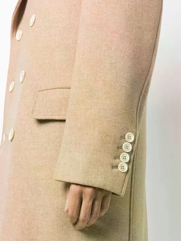 Brunello Cucinelli Double-breasted Wool-blend Coat