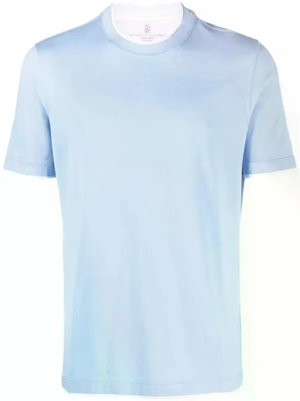 Brunello Cucinelli Crew-neck Cotton T-shirt