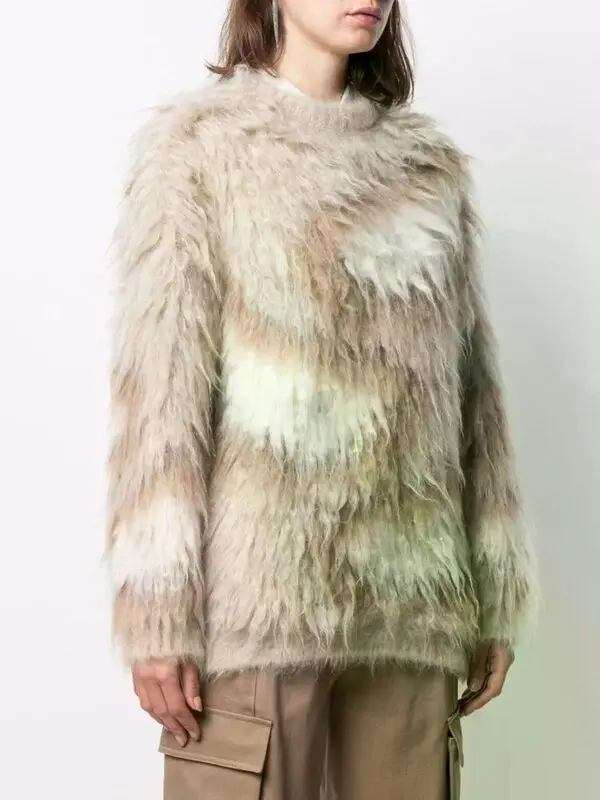 Brunello Cucinelli Mock Neck Mohair Sweater