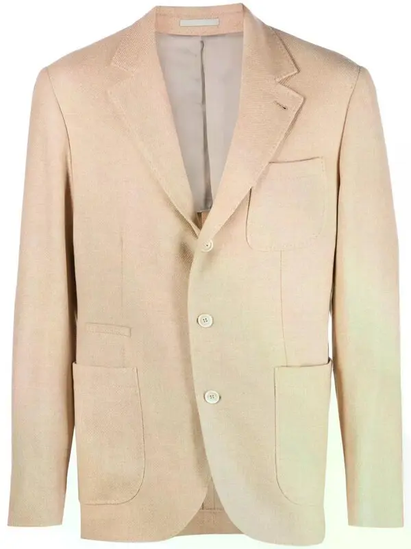 Brunello Cucinelli Notched-lapel Single-breasted Blazer