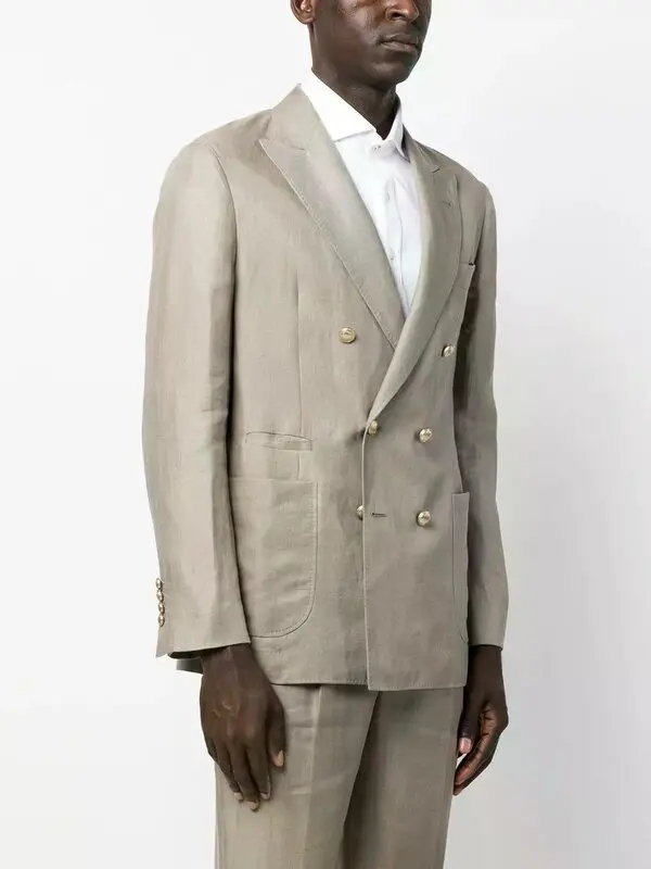 Brunello Cucinelli Double-breasted Tailored Blazer