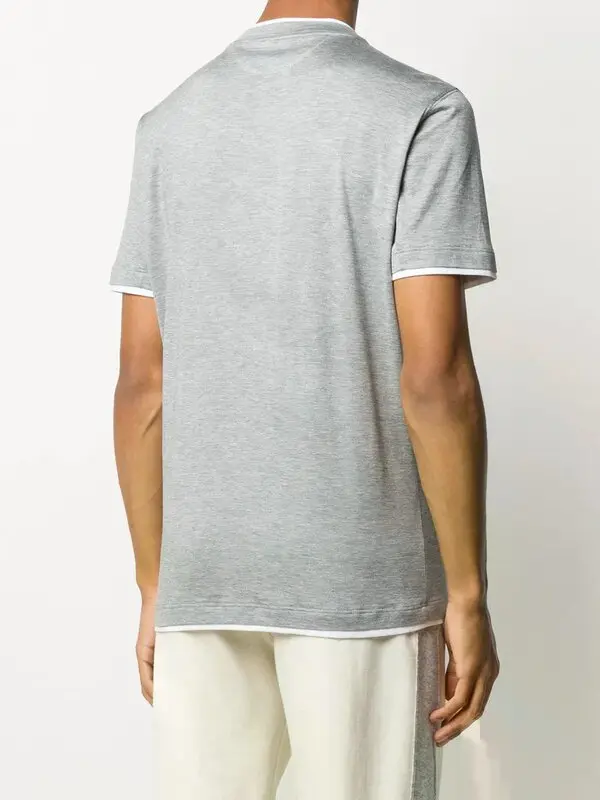 Brunello Cucinelli Layered-effect T-shirt
