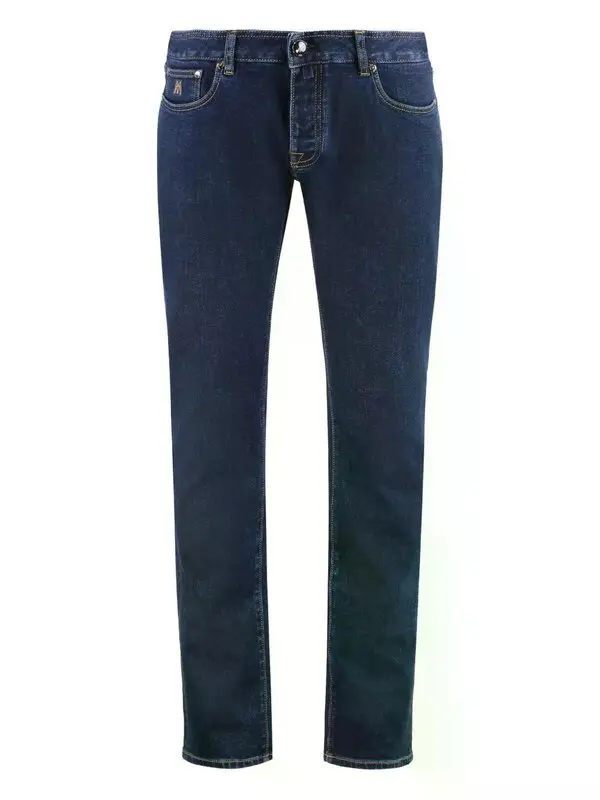 MOORER Five-pocket Jeans