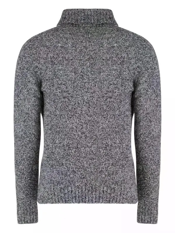 MOORER Turtleneck Speckled Sweater