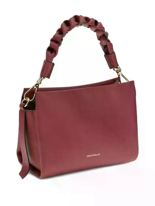 COCCINELLE Boheme Leather Tote Bag - Red