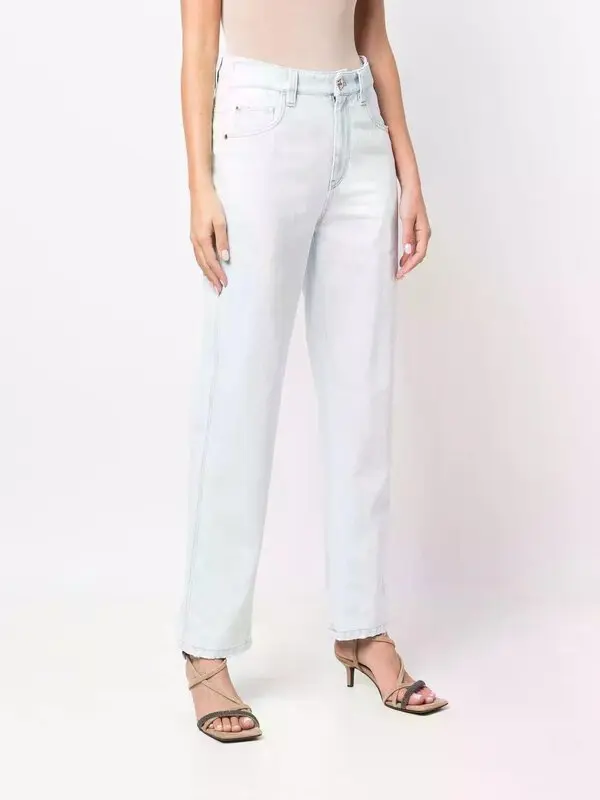 Brunello Cucinelli High-waist Straight-leg Jeans