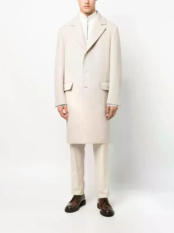 Brunello Cucinelli Notched-lapels Single-breasted Coat