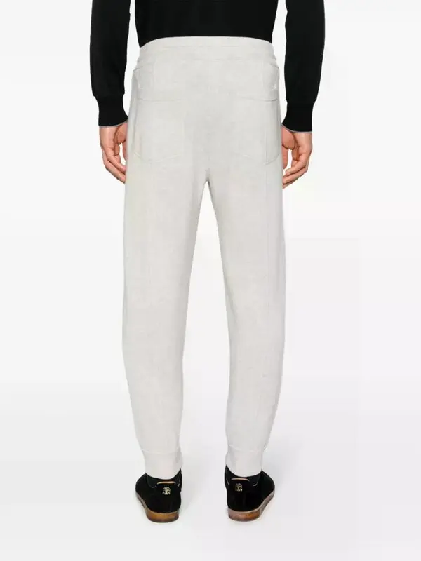 Brunello Cucinelli Cashmere Track Trousers